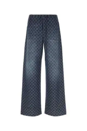 Gucci Printed Chambray Pant - Multicolor