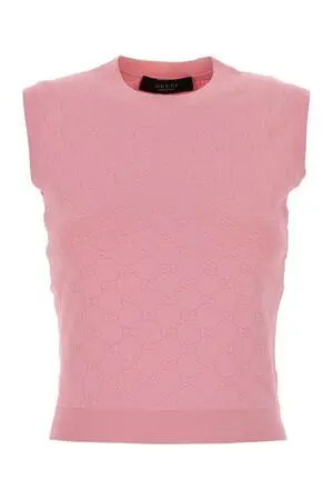 Gucci Gg Jacquard Vest