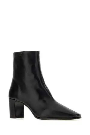 Prada Leather Ankle Boots