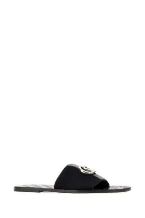 Gucci Fabric Riviera Slippers