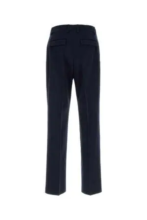 FERRAGAMO Navy Wool Pant
