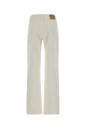 Magda Butrym Denim Jeans - White