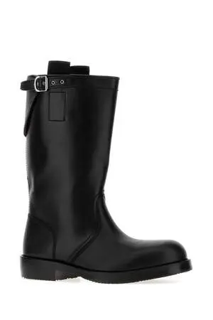 Dries Van Noten Leather Boots