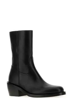 Dries Van Noten Leather Boots