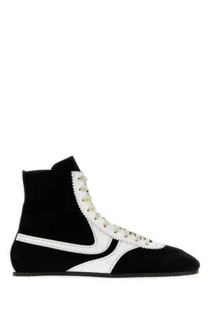 Dries Van Noten Suede Sneakers - Black