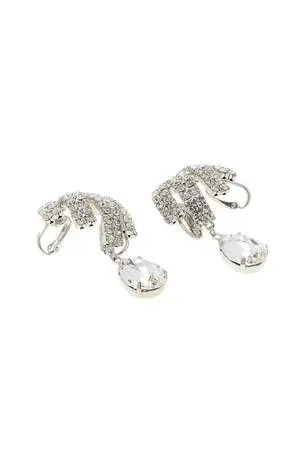 Magda Butrym Aw26 Earrings 05 Rhodium