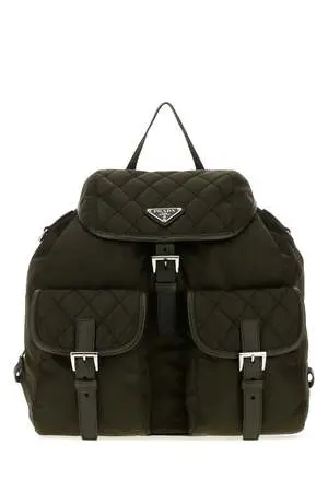 Prada Olive Geren Re-nylon Backpack