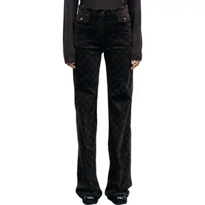 Gerard Darel High-rise Wide-leg Jeans - Brown