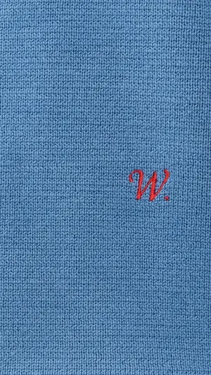 WILLY CHAVARRIA Chavarria Embroidered Sweater - Uniform Blue