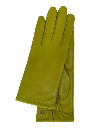 KESSLER Premium Lamb Leather Touchscreen Gloves - Lime