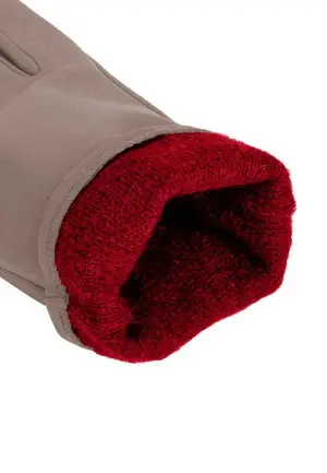 KESSLER Premium Lamb Leather Touchscreen Gloves - Mink