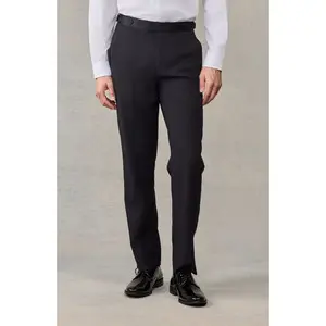THE BLACK TUX Essential Classic Tuxedo Pants - Black