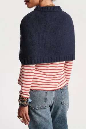 FRANCES VALENTINE Emma Shrug Poppy