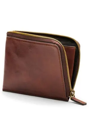 Bosca Leather Zip Wallet