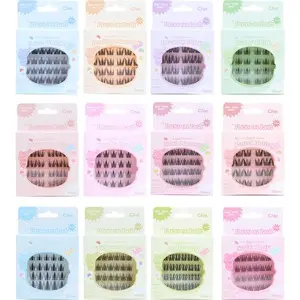 CHAR COSMETICS Fluffy Bakery Collection Pre-glued 24-hour Wear Lashes - Black