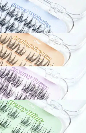 CHAR COSMETICS Fluffy Bakery Collection Pre-glued 24-hour Wear Lashes