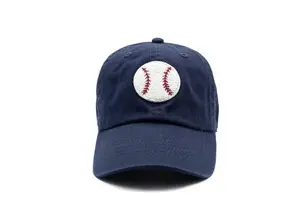 REY TO Z Terry Baseball Hat - Navy