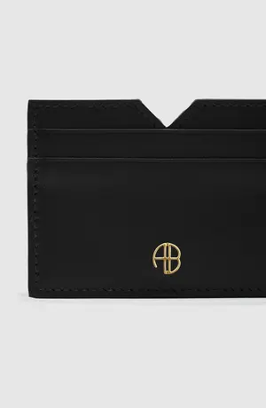 ANINE BING Calli Card Holder - Black