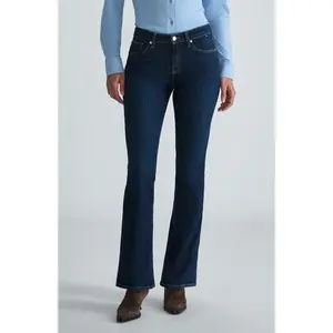 MAVI Molly Bootcut Jeans - Deep Blue Flex Blue
