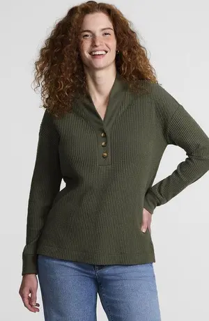 Lands' End Ribbed Tops