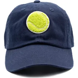 REY TO Z Terry Tennis Hat - Navy