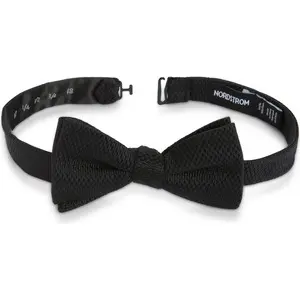 Nordstrom Silk Bow Tie - Black