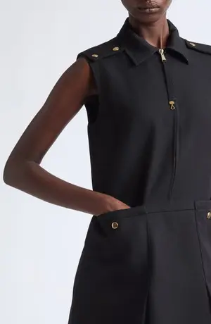 Moncler Virgin Wool Shift Dress