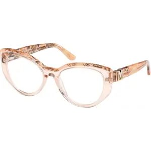 MARCIANO Engraved Temple Cat Eye Eyeglasses - Beige