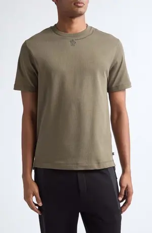Moncler Logo Graphic T-shirt - Green