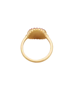 FABLE ENGLAND Eve Floral Ring