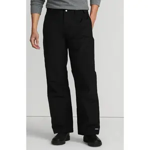 LANDS' END Squall Waterproof Insulated Snow Pants - Black