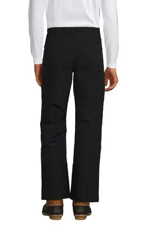 LANDS' END Squall Waterproof Insulated Snow Pants - Black