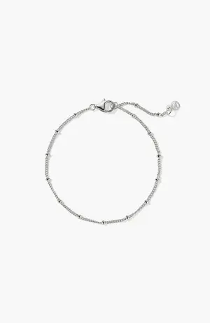 Mejuri Spheres Chain Bracelet - Sterling Silver