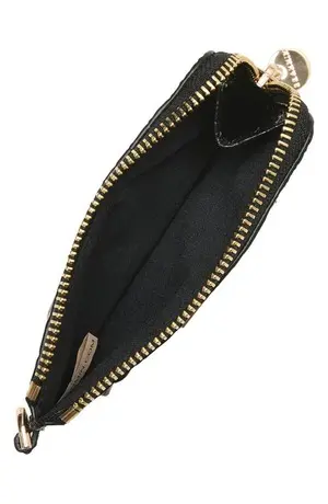 Brahmin Esther Croc Embossed Leather Pouch