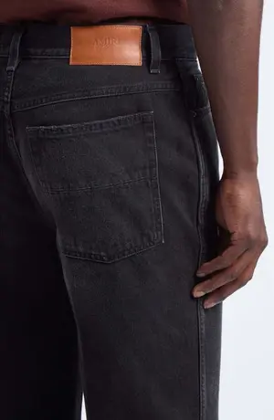 Amiri Ma Fit Raw Hem Bootcut Jeans