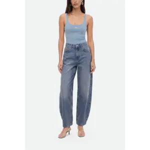NOCTURNE Balloon Leg Jeans - White