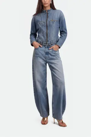 NOCTURNE Balloon Leg Jeans