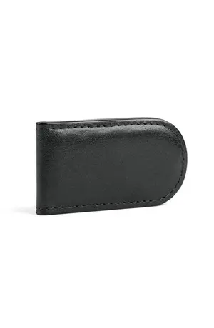Bosca Leather Money Clip