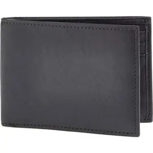 Bosca Small Bifold Wallet - Black