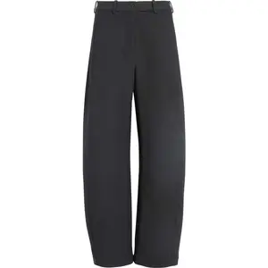 Stine Goya Sharp Pleat Wide Leg Pants - Black