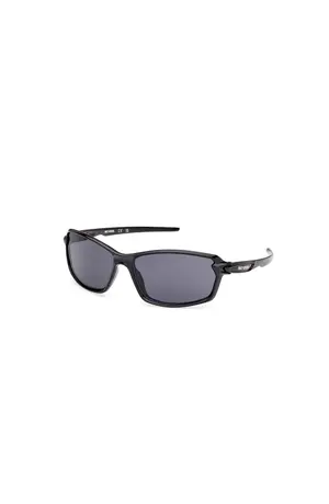 HARLEY-DAVIDSON Wraparound Sport Sunglasses - Shiny Black/smoke