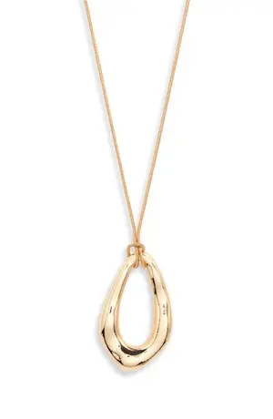 Nordstrom Free Form Pendant Necklace - Gold