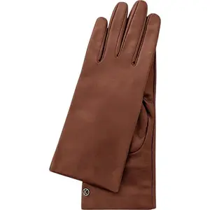 KESSLER Extra Long Premium Lamb Leather Touchscreen Gloves Style With Cashmere Lining - Manchu