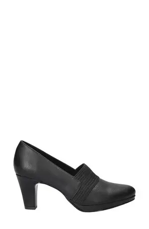 EASY WORKS BY EASY STREET Donya Faux Leather Pump - Black