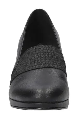 EASY WORKS BY EASY STREET Donya Faux Leather Pump - Black