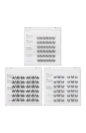 CHAR COSMETICS Purrfectly Pixie Paws Collection Pre-glued 24-hour Wear Lashes - Black