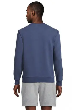 LANDS' END Long Sleeve Serious Sweats Crew Sweatshirt