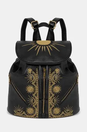 DISTURBIA Lunara Celestial Embroidered Backpack