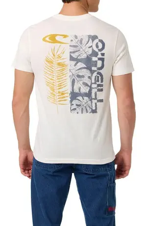 O'Neill Monserta Classic Cotton Graphic T-shirt - Tofu