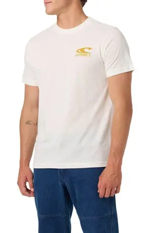 O'Neill Monserta Classic Cotton Graphic T-shirt - Tofu